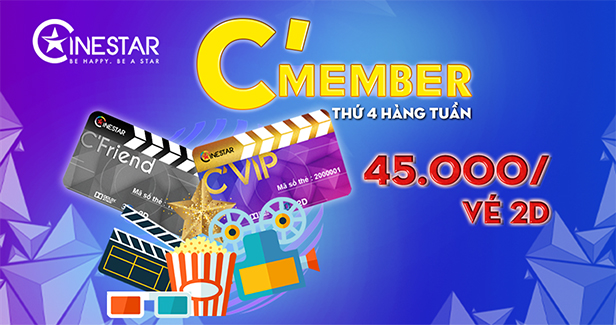 CINESTAR - Hệ thống Rạp chiếu phim giá rẻ, hiện đại bậc nhất